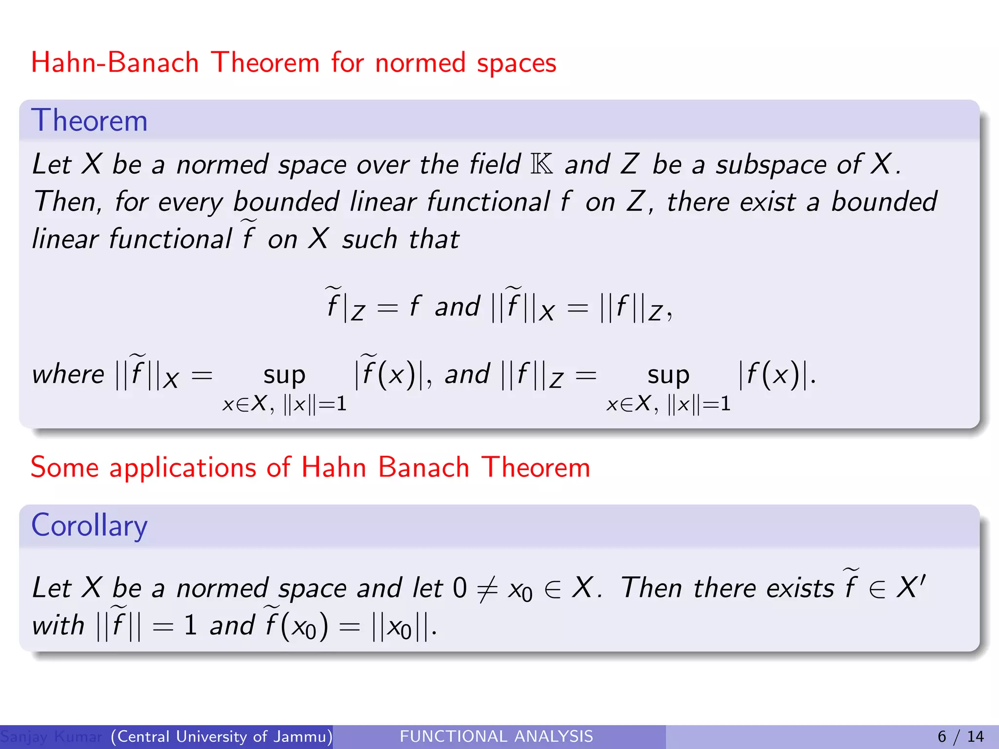 Some fundamental theorems in Banach spaces and Hilbert spaces | PDF