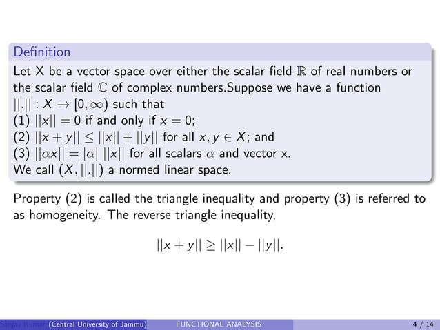 Some fundamental theorems in Banach spaces and Hilbert spaces | PDF