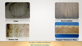 Some GRP Visual Defects-Prepared. by Dr. A. Some GRP Visual Defects ...