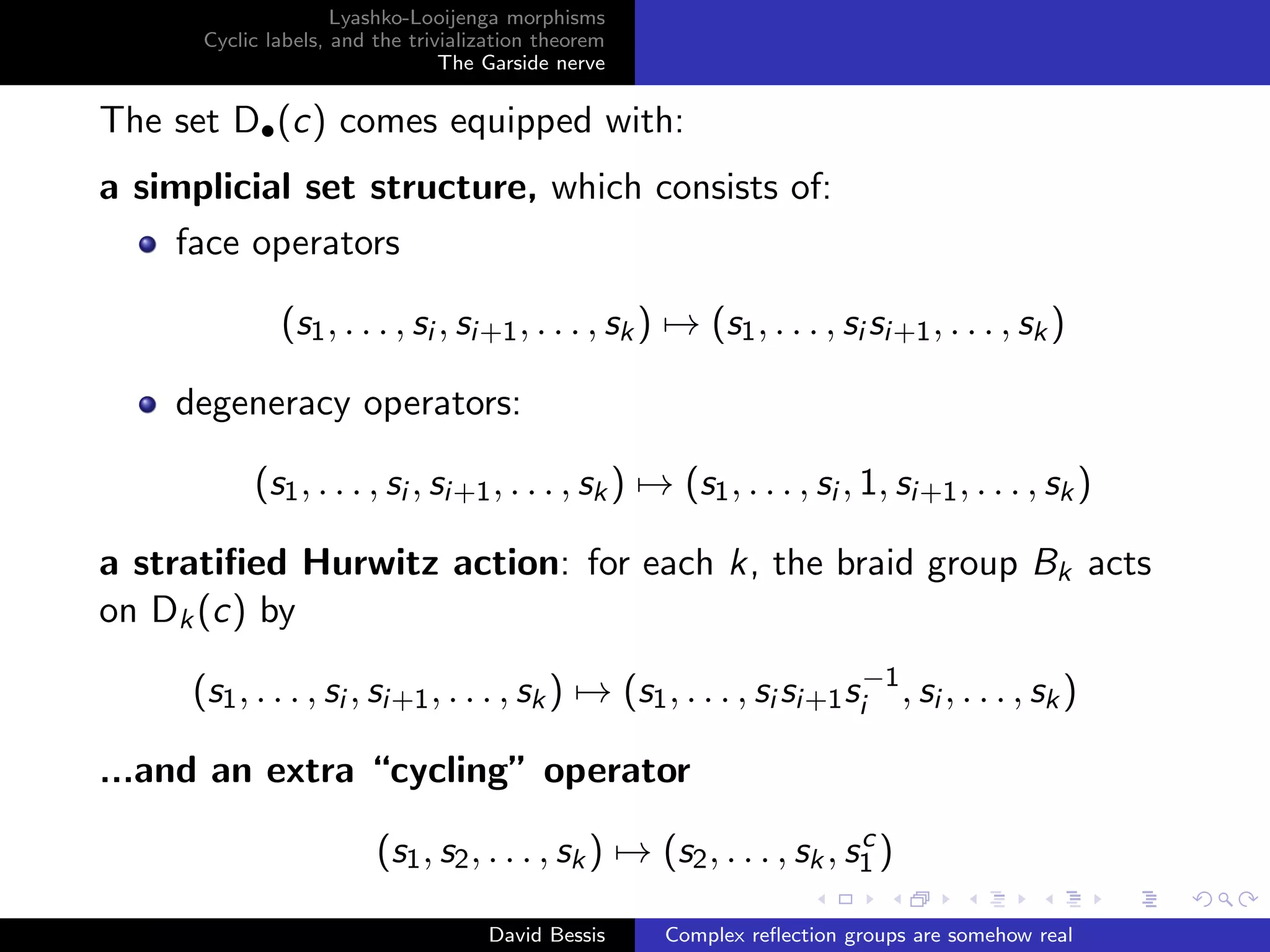 Complex reflection groups are somehow real | PDF | Maps & Navigation