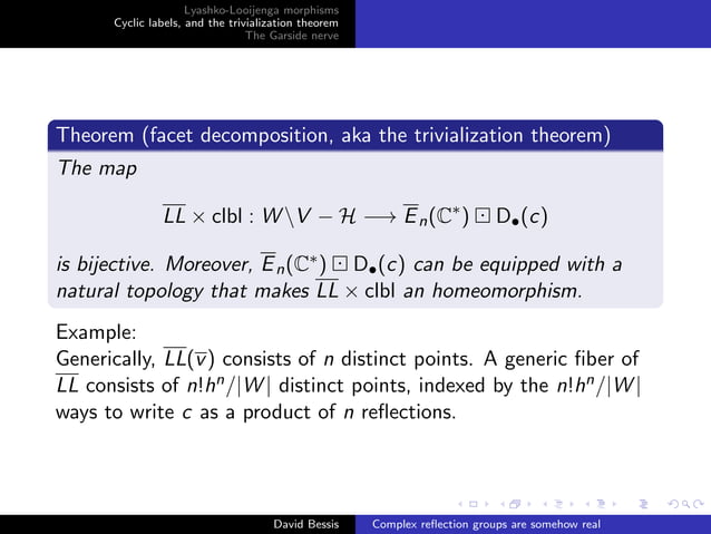 Complex reflection groups are somehow real | PPT