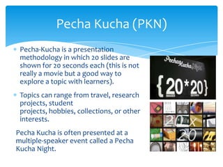 Some ideas for video projects | PPT