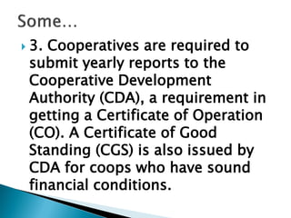 Some Important Cooperative Practices | PDF