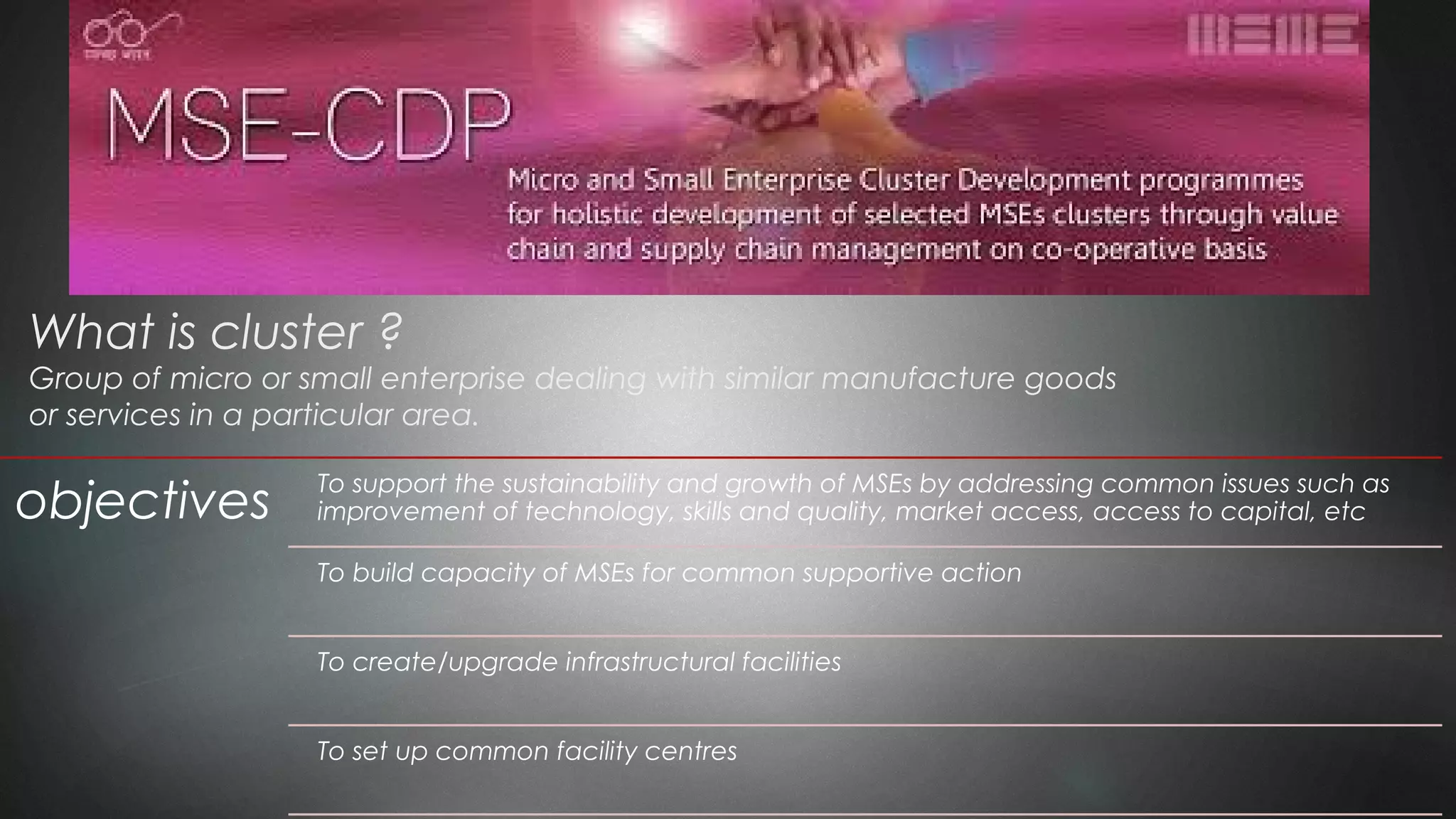 Some important government schemes & incentives for promotion | PPT