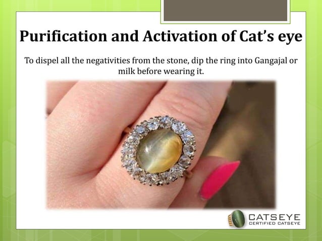 Some Information About Cat's Eye Gemstone | PPTX | Cats | Pets