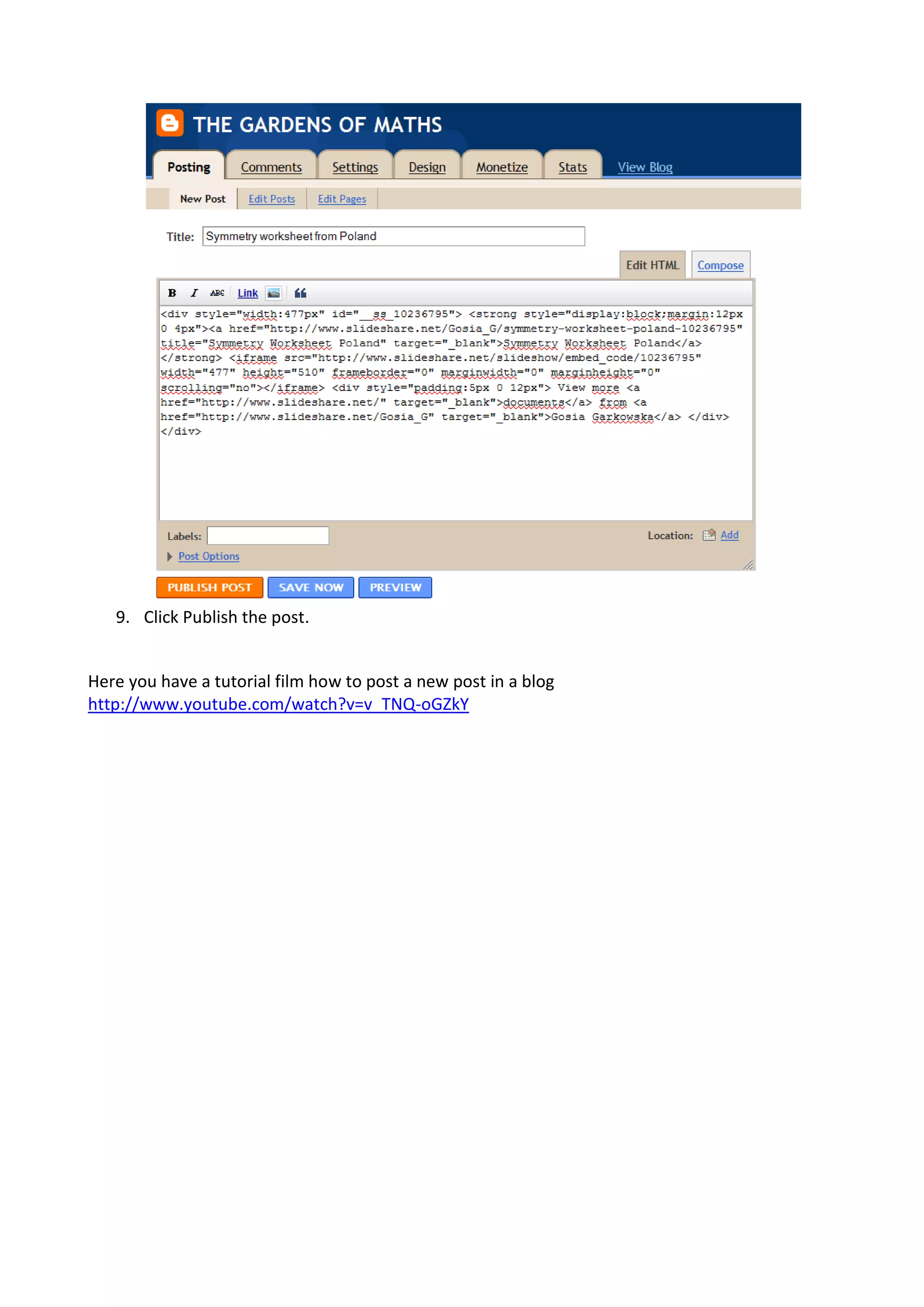Some information about slideshare | PDF