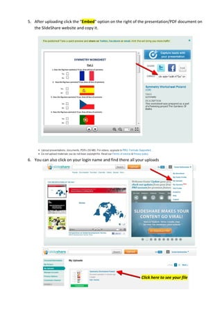 Some information about slideshare | PDF | Web Design and HTML | Internet