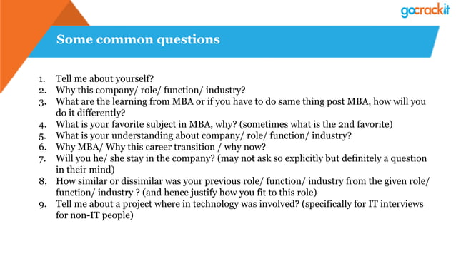 Some Example Questions | PPT