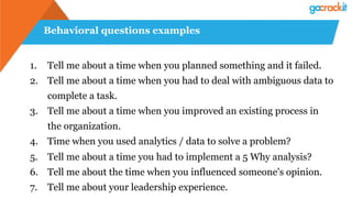 Some Example Questions | PPT