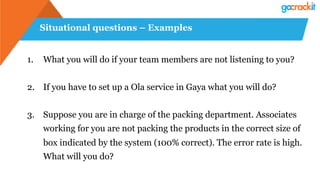 Some Example Questions | PPT