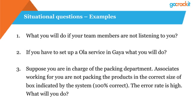 Some Example Questions | PPT