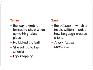 Some literary techniques to remember... | PPT