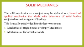 Strength of Materials & Engineering Mechanics - UNIT 1.pdf