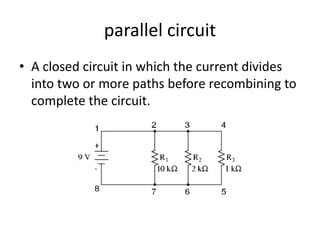Some math and electrical vocab | PPT