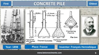 Some milestones in history of concrete | PDF