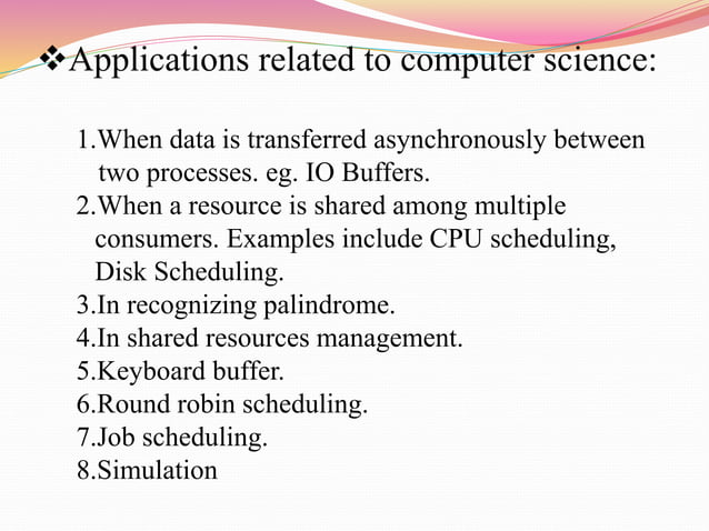 queue & its applications | PPTX