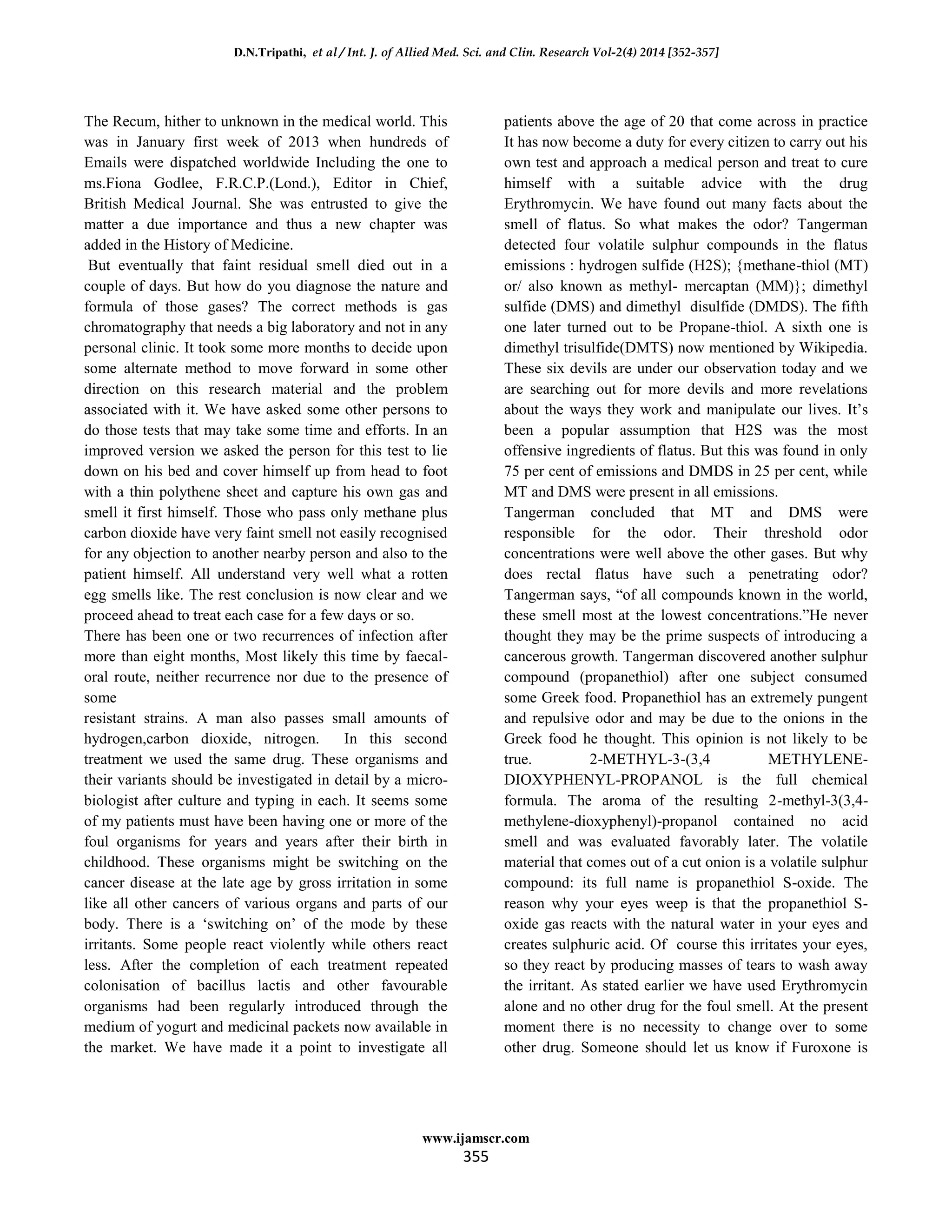 Some new facts on irritable bowel syndrome part ii | PDF