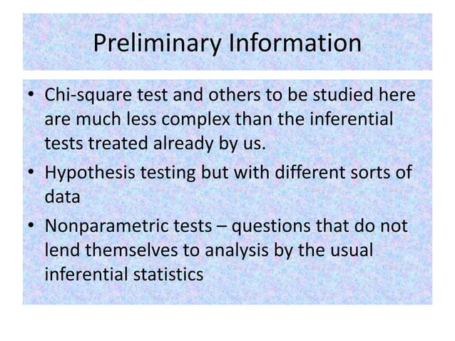 Some Nonparametric Statistic For Categorical And Ordinal Data Ppt