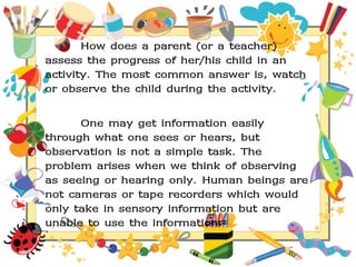 Some observable classroom behavior | PPT