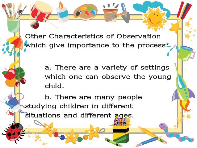 Some Observable Classroom Behavior