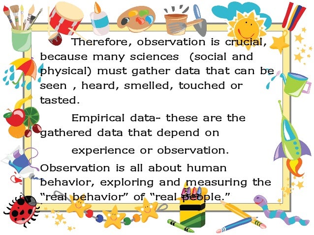 Some Observable Classroom Behavior
