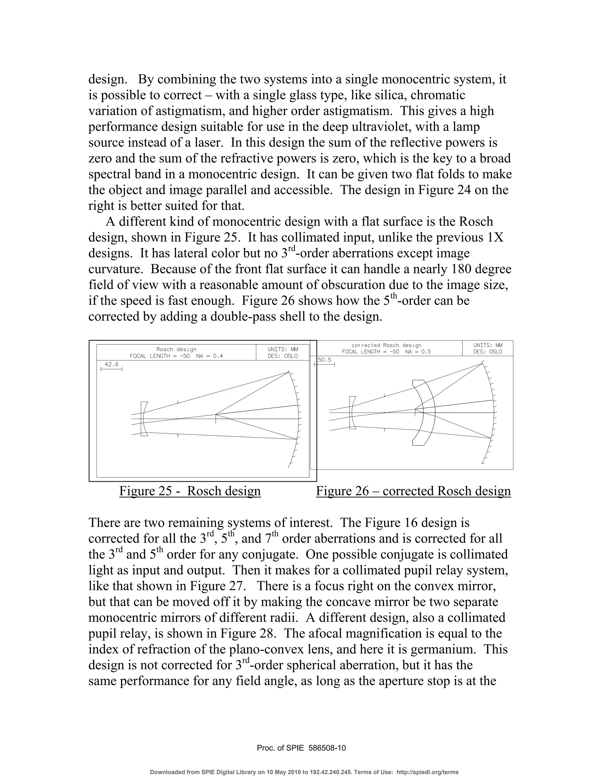 Some odd and interesting monocentric designs 2005 | PDF