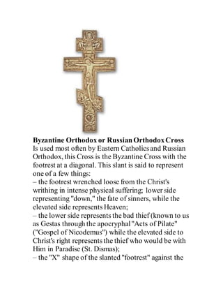 Some of the most important symbols for orthodox christians in the ...