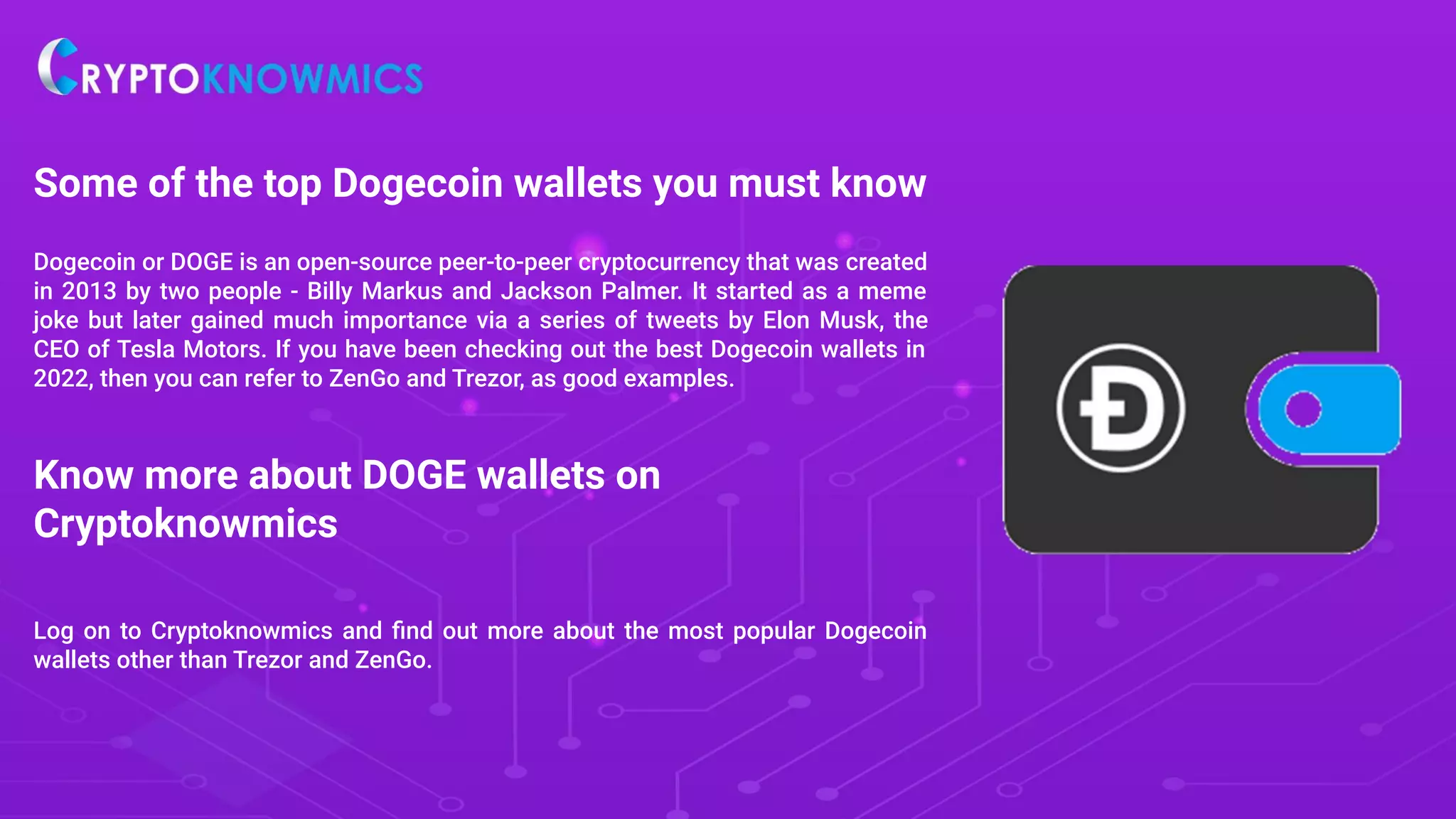 Some of the top Dogecoin wallets you must know.pdf