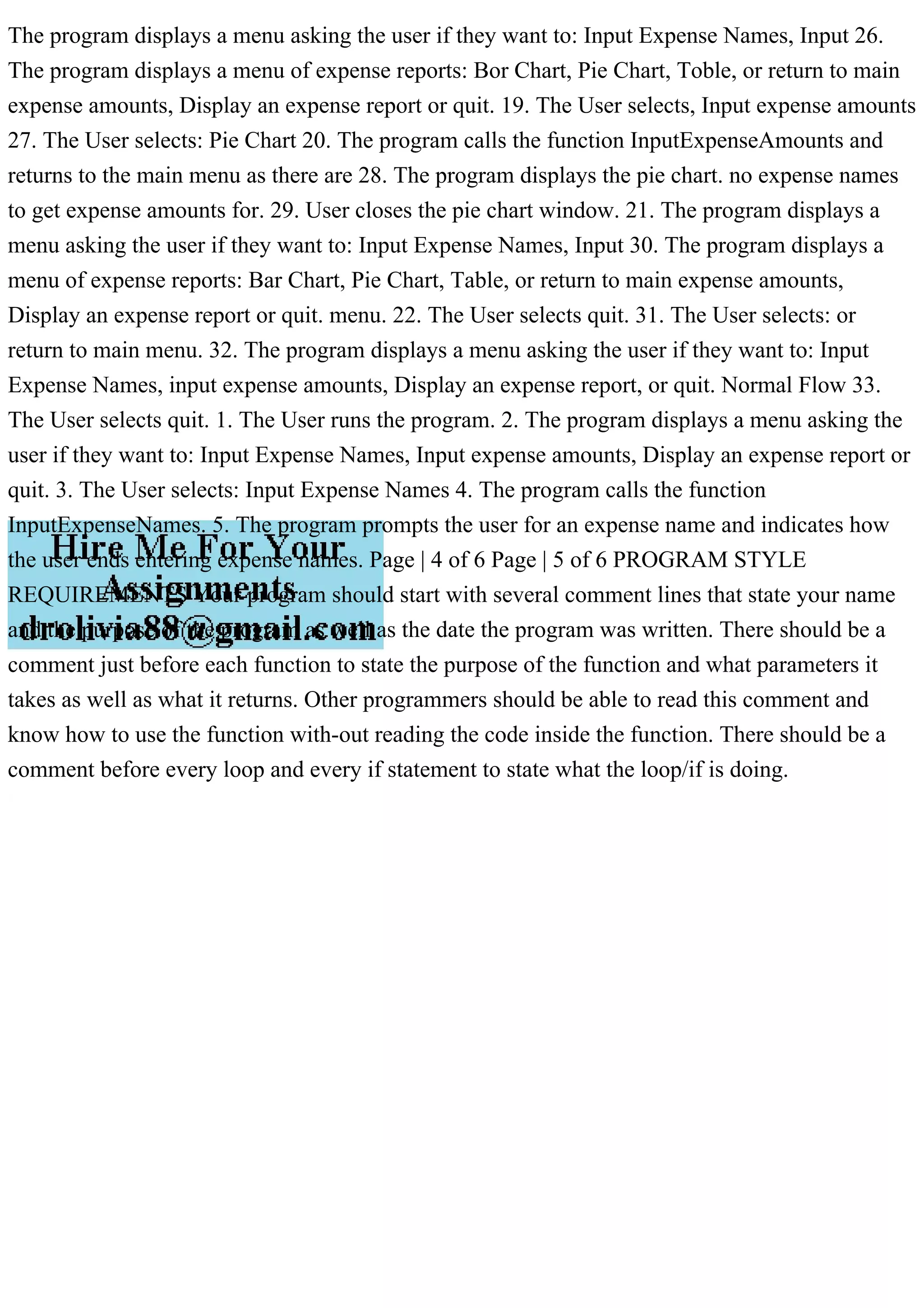 someone help Python programming After the loop ends, return the expe.pdf