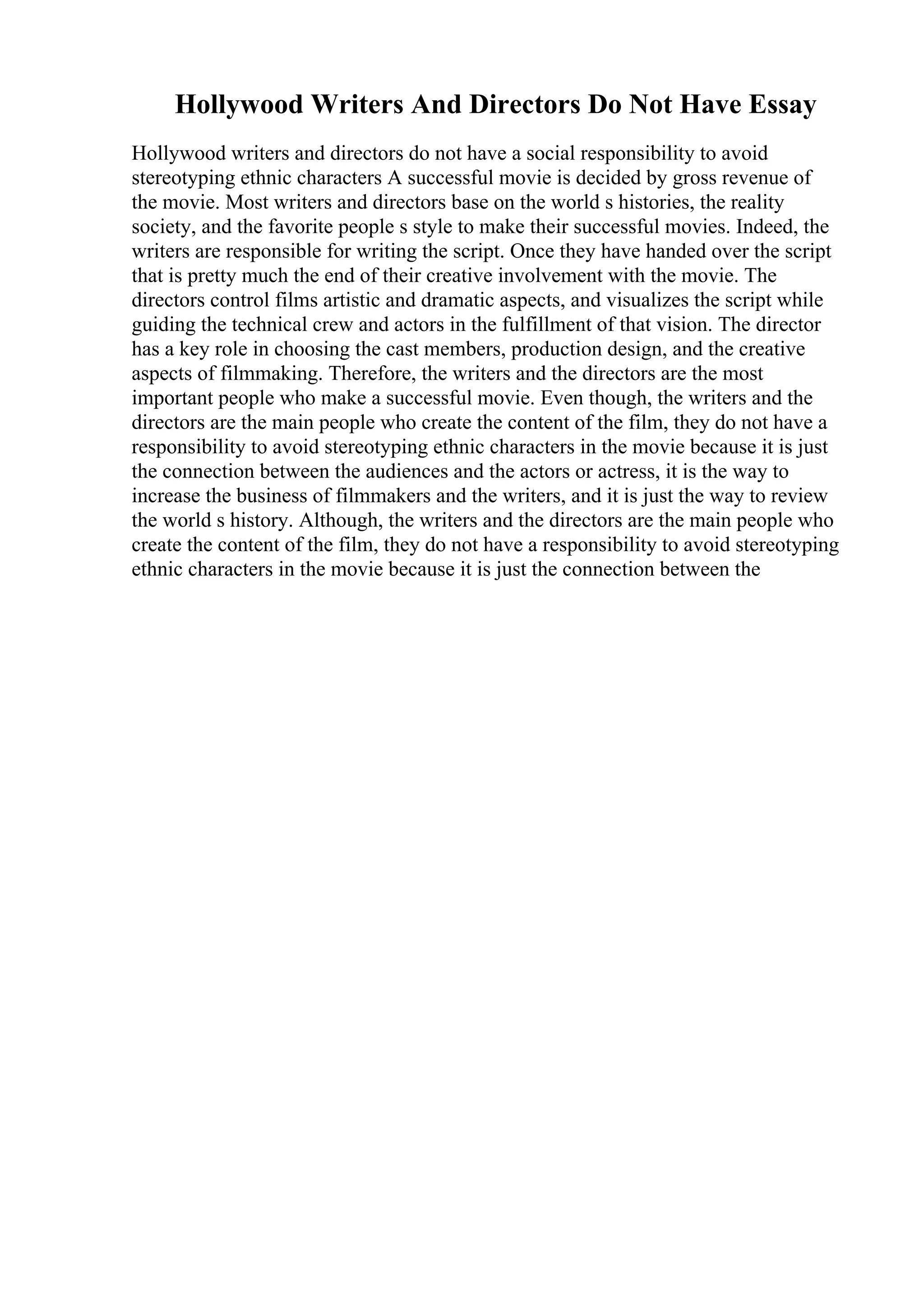 Someone I Admire Essay | PDF