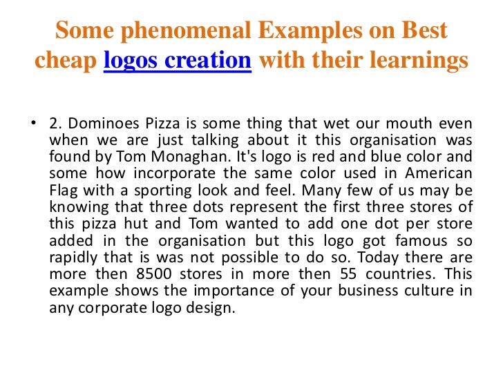 Some phenomenal examples on best cheap logos creation with their ...