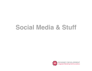 Social Media & Stuff | PDF
