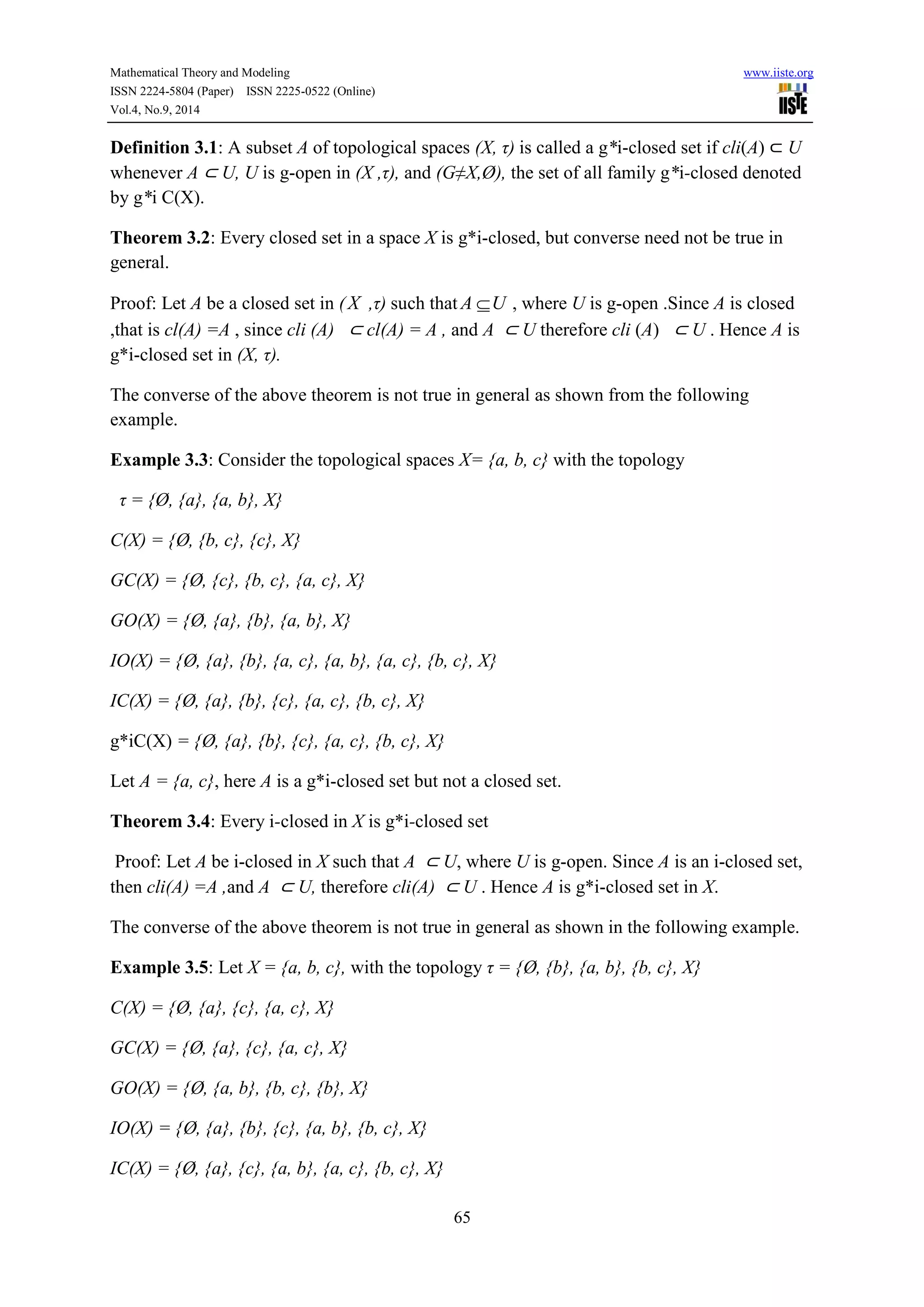 Some properties of gi closed sets in topological space.docx