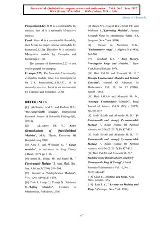 Some results about coretractable modules | PDF | Programming Languages ...