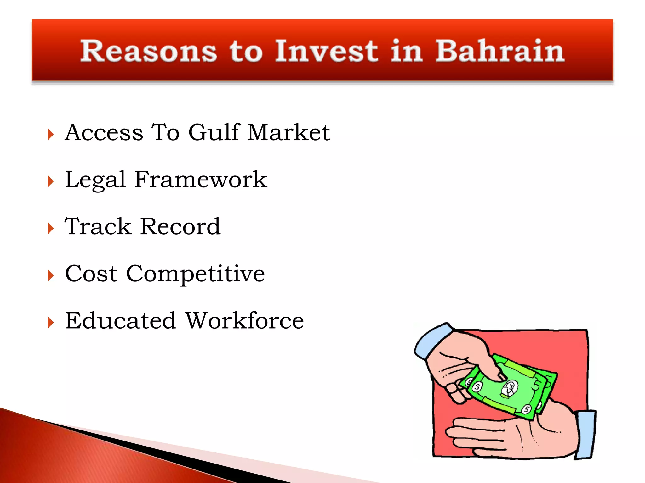 Business Friendly Bahrain | PPTX | Business | Business and Finance