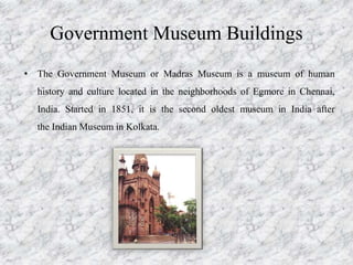 Explore the Indian Heritage in Chennai | PPTX