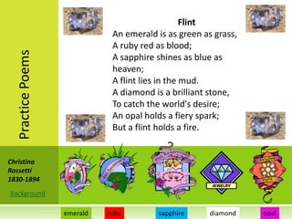 Some rules about poetry | PPTX