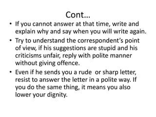 Some rules of good writing | PPTX