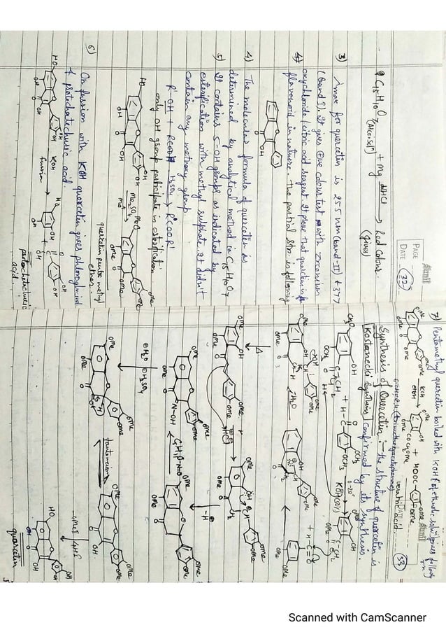 Some selective synthesis of natural product | PDF | Chemistry | Science