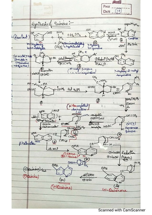 Some selective synthesis of natural product | PDF | Chemistry | Science