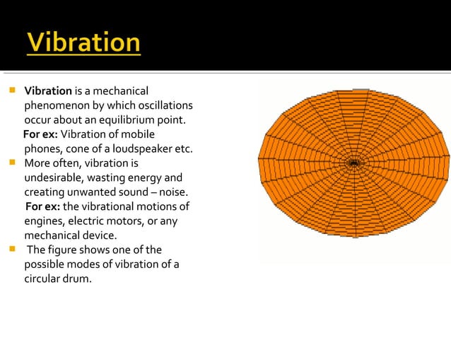 vibration control on machine seminar ppt | PPT