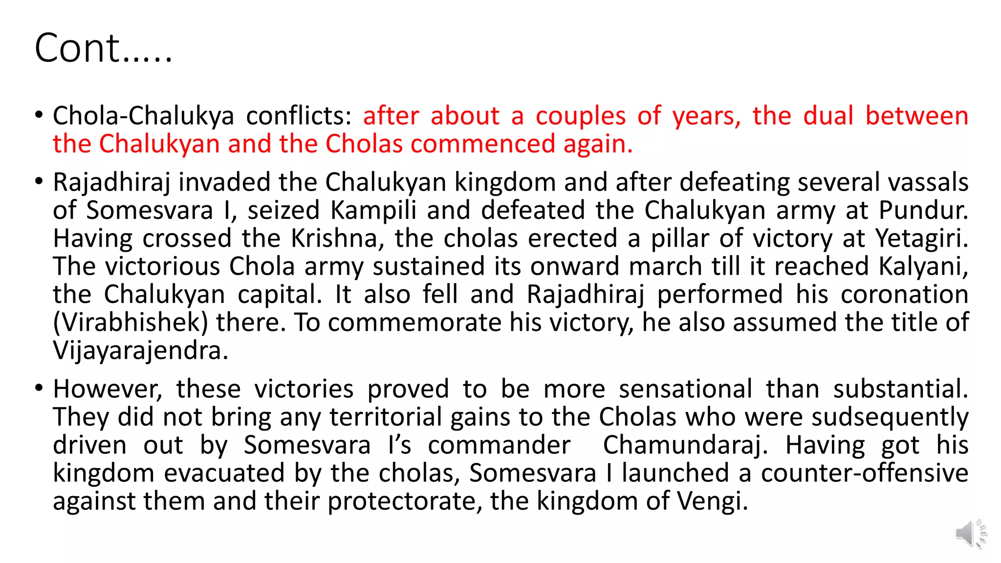 Someshvar I, chalukya of kalyani part 2 | PPTX