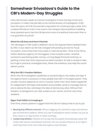 Someshwar Srivastava’s Guide to the CBI’s Modern-Day Struggles.pdf