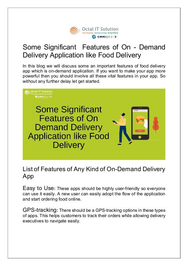 Key Features of On-Demand Delivery Application like Food Delivery.pdf