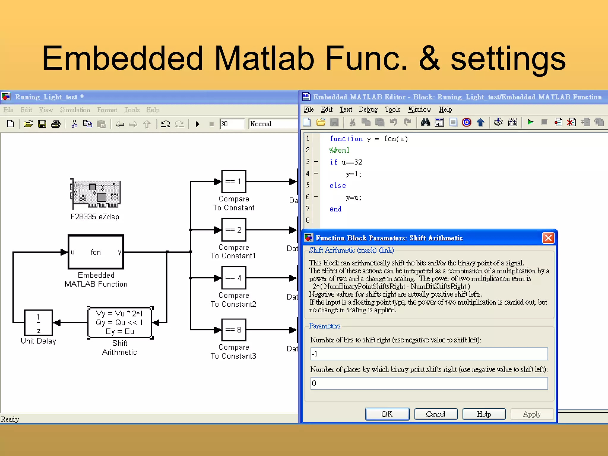 Some simple example of simulink/F28335 Digital I/O | PPT