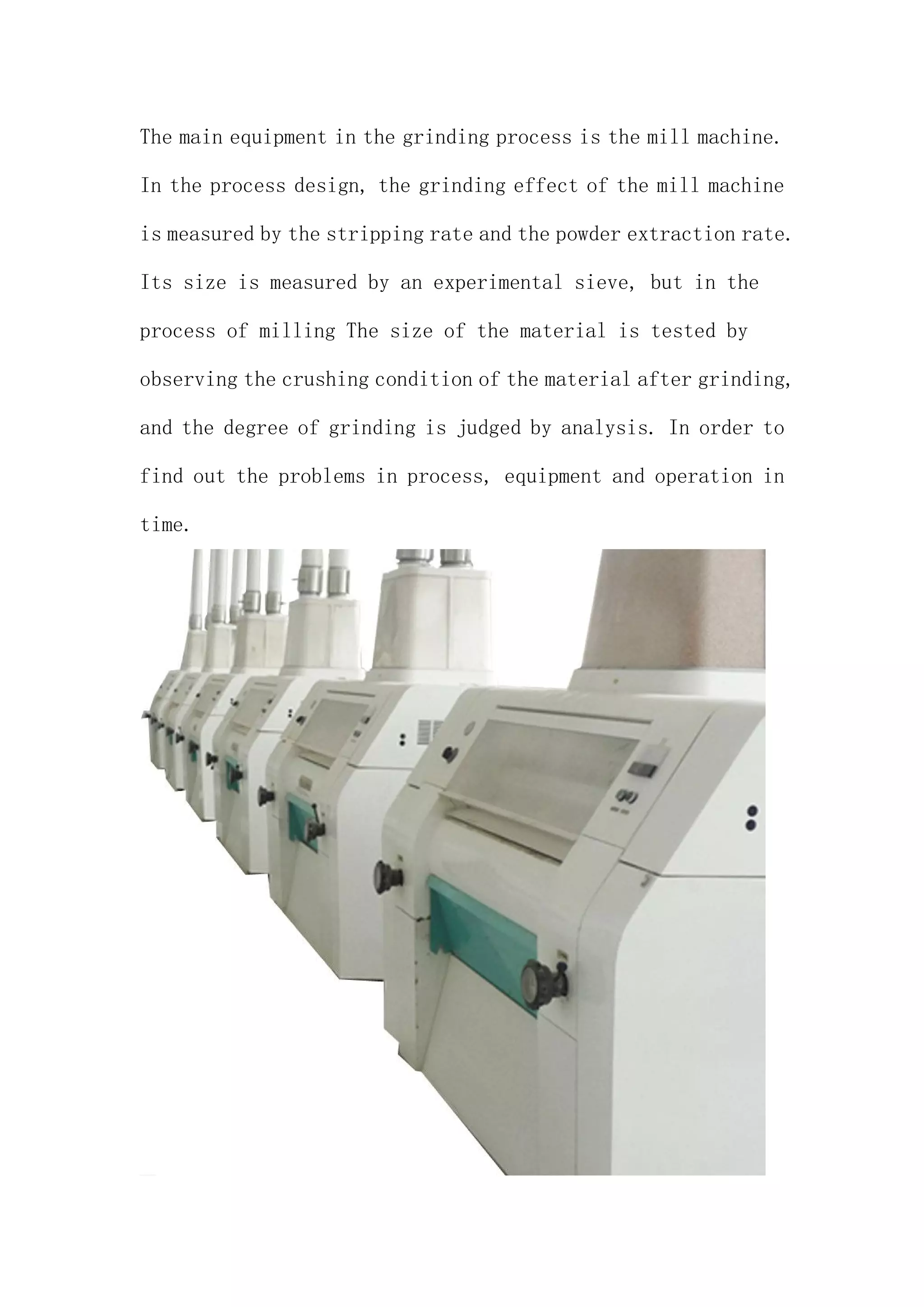 Some simple operation of wheat flour milling | PDF
