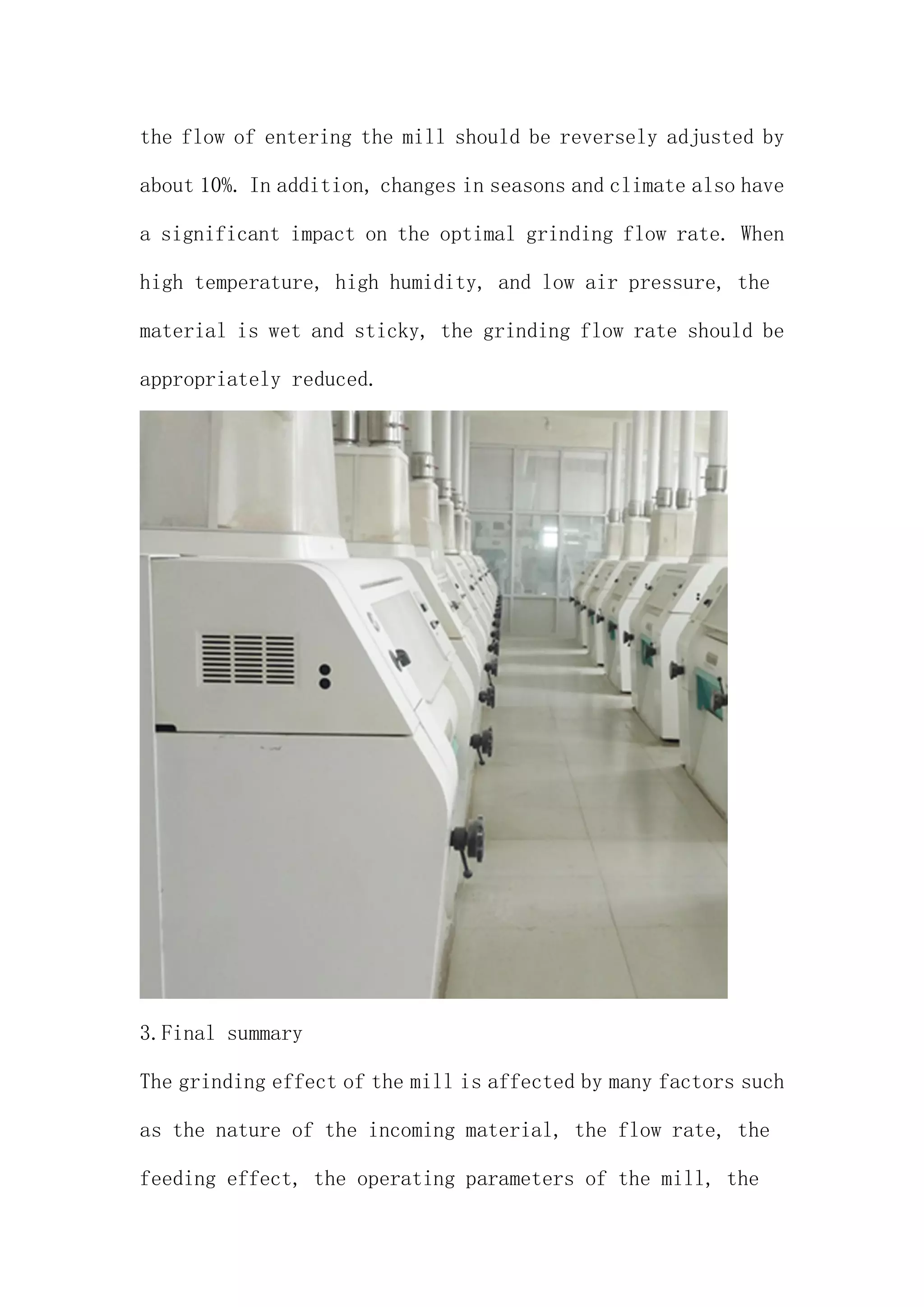 Some simple operation of wheat flour milling | PDF