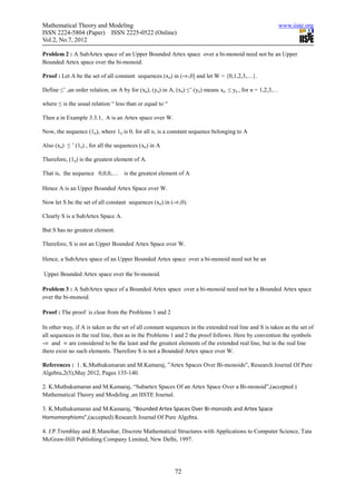 Some special artex spaces over bi monoids | PDF