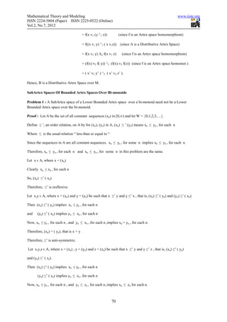 Some special artex spaces over bi monoids | PDF