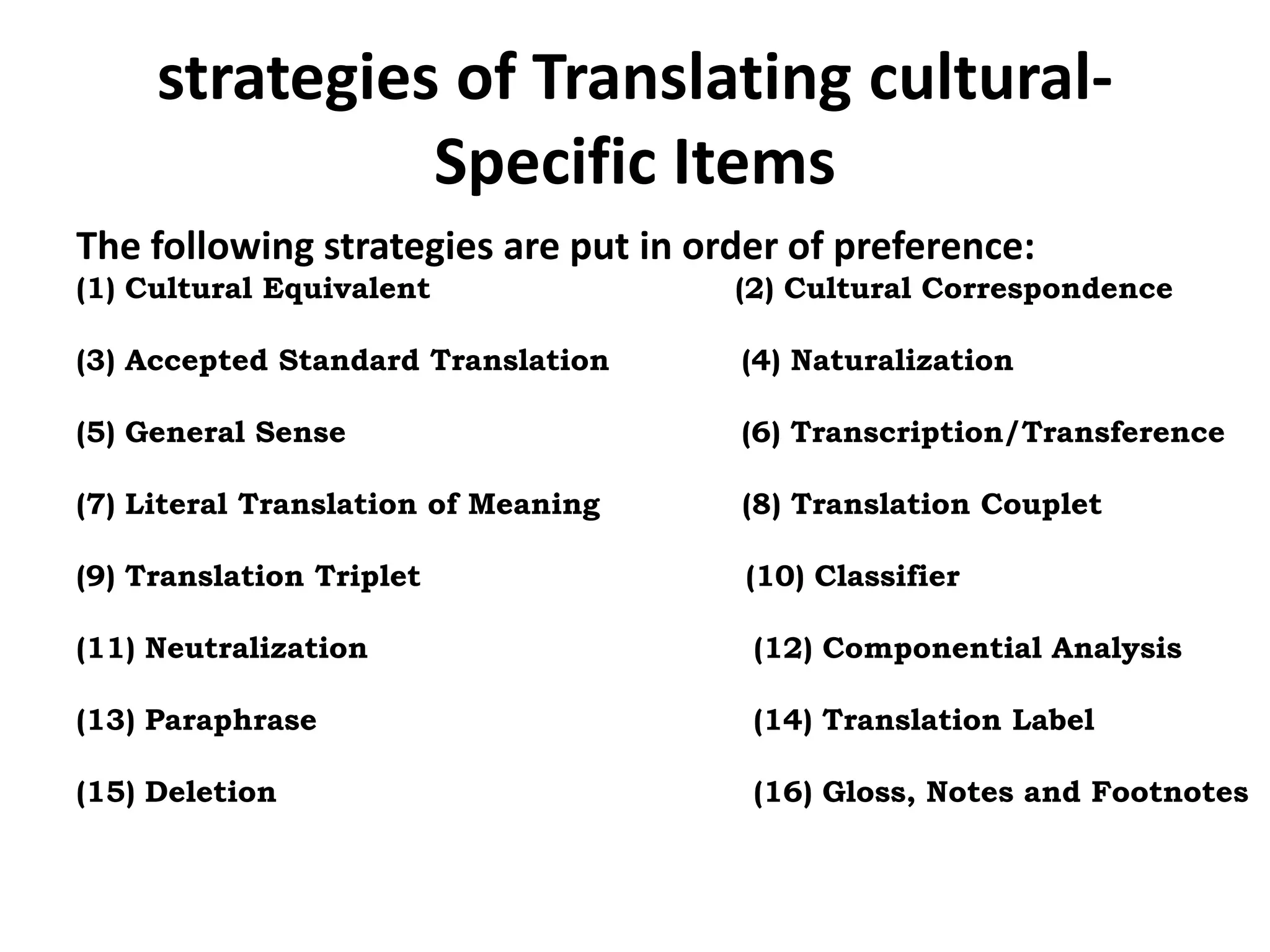Some strategies of translating culturally bound expressions and words ...